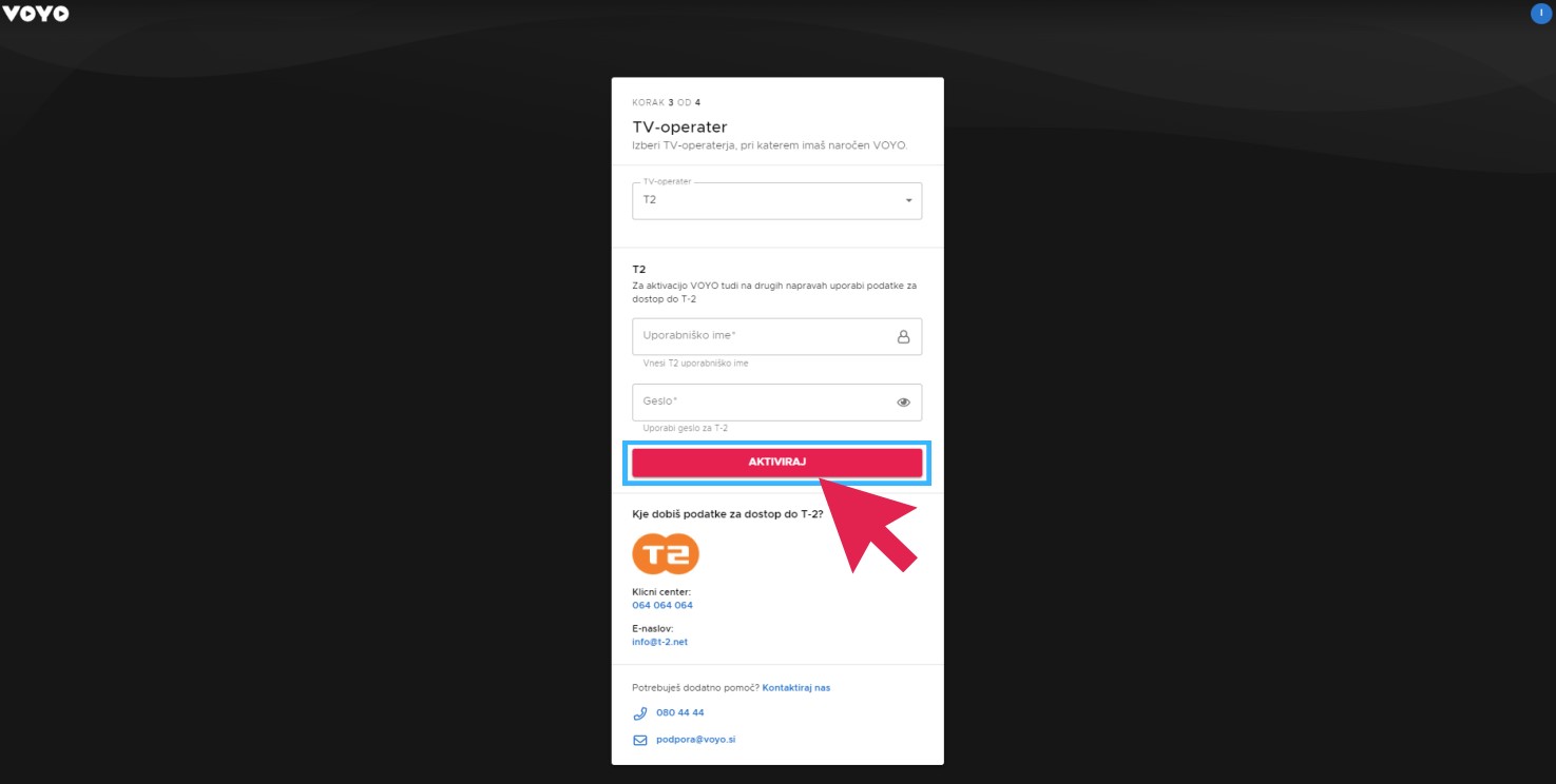 Prijava v VOYO | T-2: Tako, kot mora biti